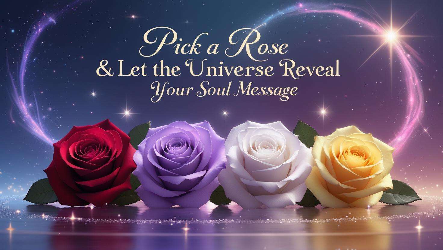 🌹 Pick a Rose & Let the Universe Reveal Your Soul Message - Dr. Neeti ...